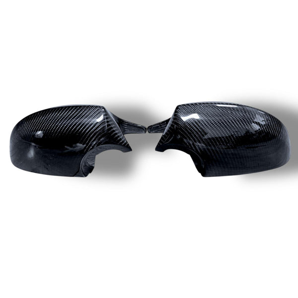 Carbon Fiber M Style Mirror Caps - BMW 2007-2010 PRE-LCI E9X M3 & 2011 ...