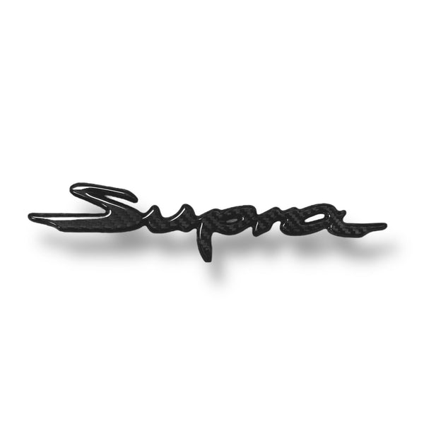 Toyota Supra MKV A90/A91 Carbon Fiber Rear Trunk Letter Emblem | Palen ...
