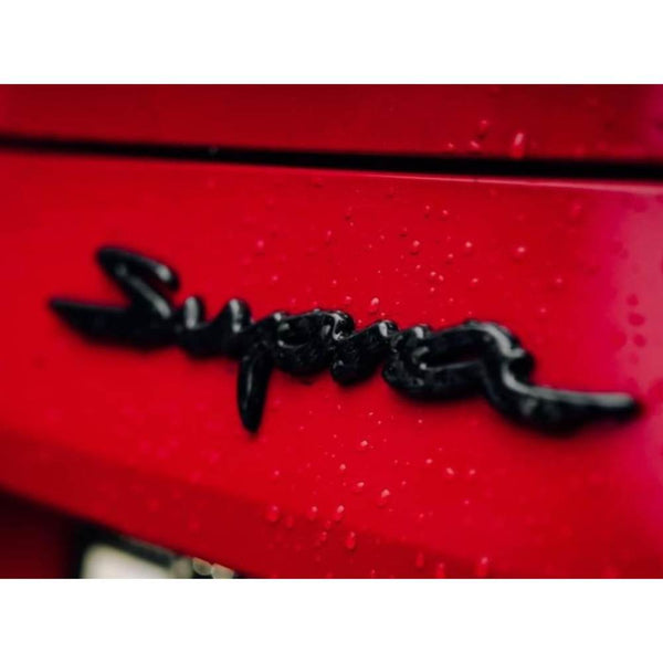 Toyota Supra MKV A90/A91 Carbon Fiber Rear Trunk Letter Emblem | Palen ...