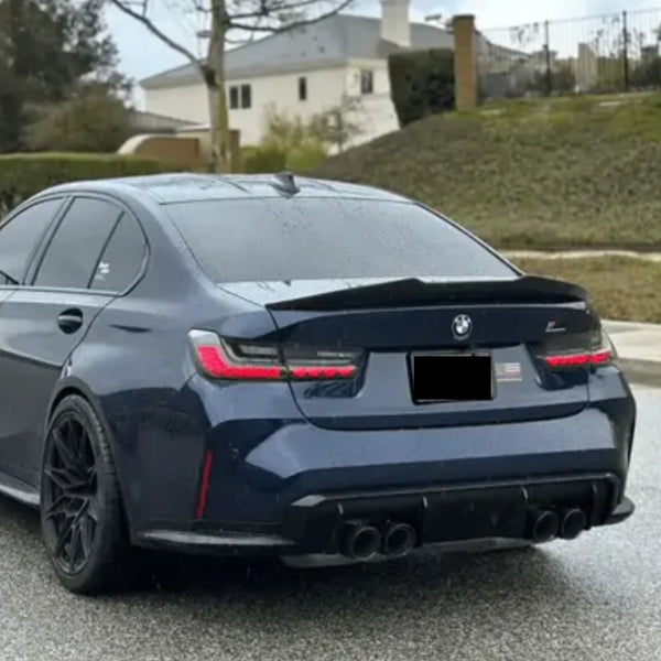 PSM Trunk Spoiler For BMW G80 M3 & G20 - Carbon Fiber – Palenon Performance